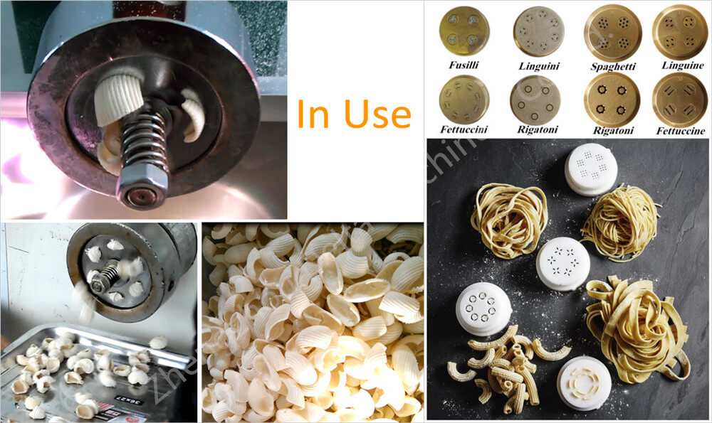 Pasta Making Machine Macaroni Spaghetti Fusilli Lasagna Machine ...
