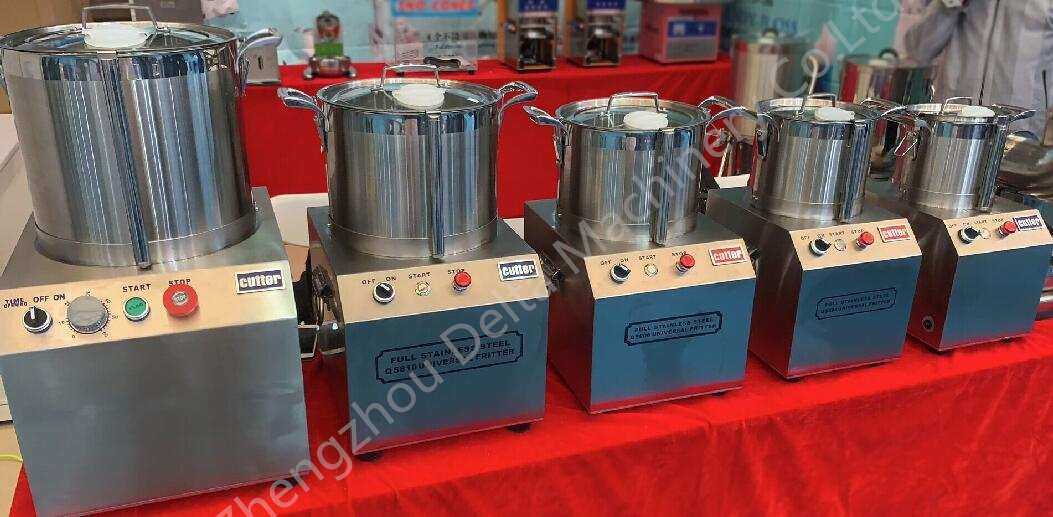 Electric Food Chopper Stainless Steel Universal Fritter Food Cutter ...